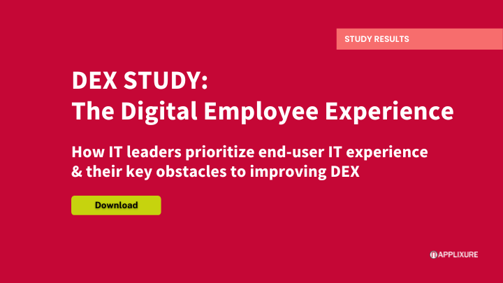 Digital Employee Experience (DEX) Resources | Applixure